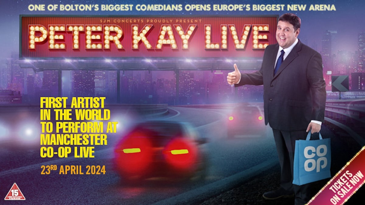 Peter Kay to open Manchester's new Co-op Live arena