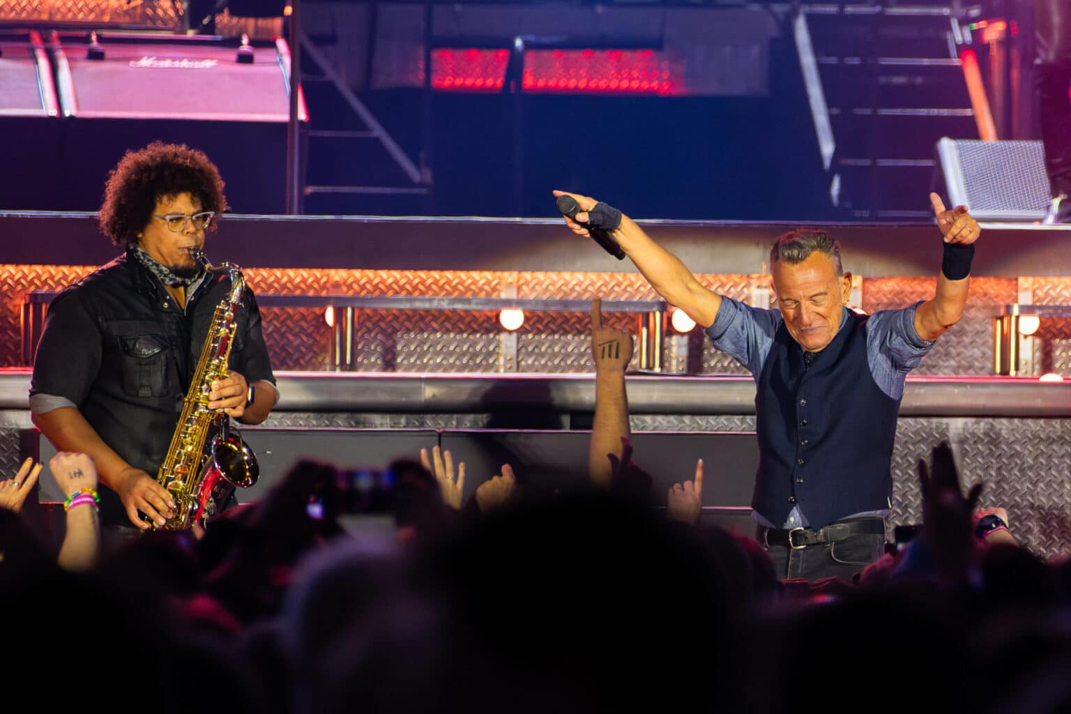 Bruce Springsteen, Cardiff Principality Stadium in photos
