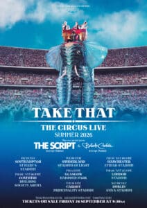 Take That bring The Circus back in summer 2026