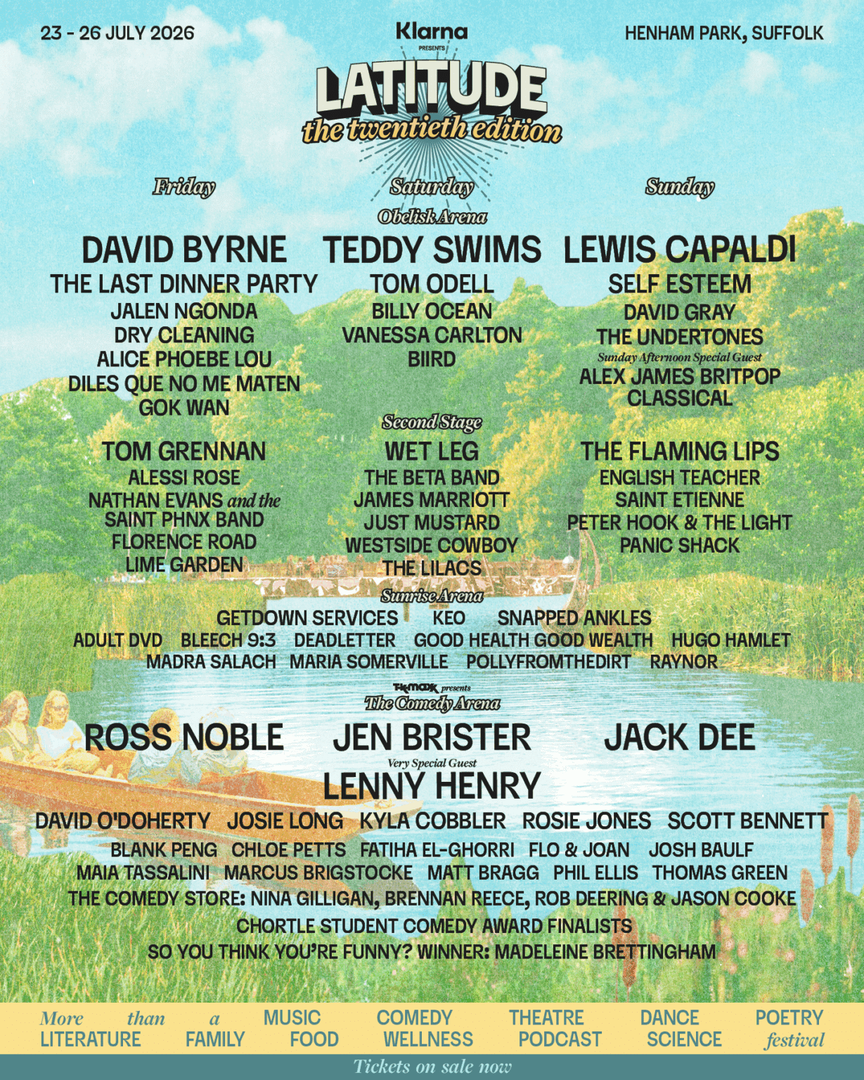 More big names have been added to the Latitude 2026 lineup