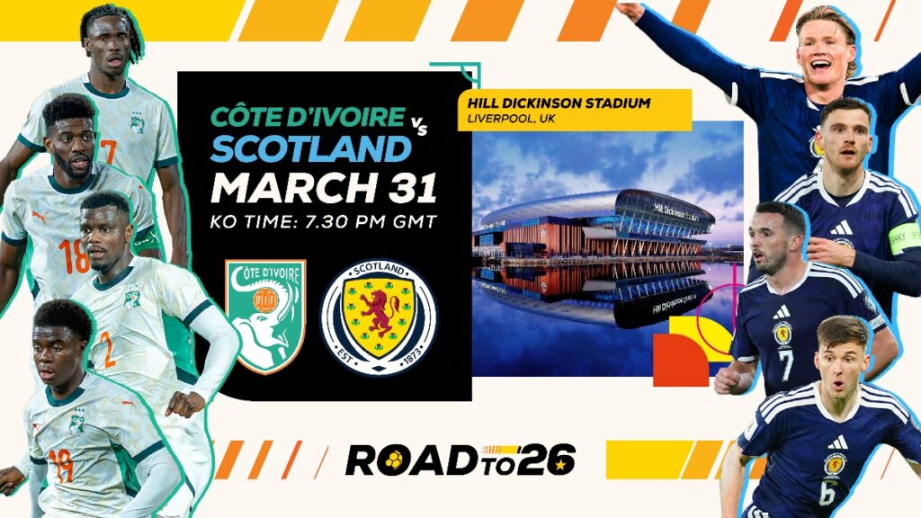 Everton’s Hill Dickinson Stadium will host Côte d’Ivoire v Scotland ...