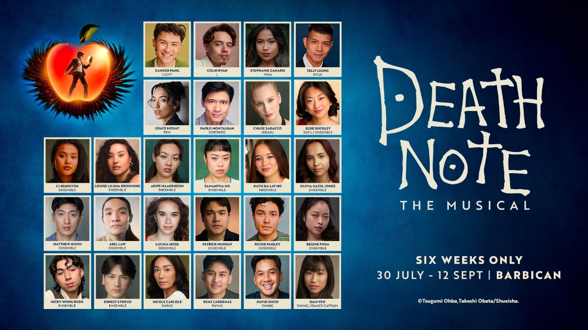 Full cast announced for Death Note: The Musical at London’s Barbican ...